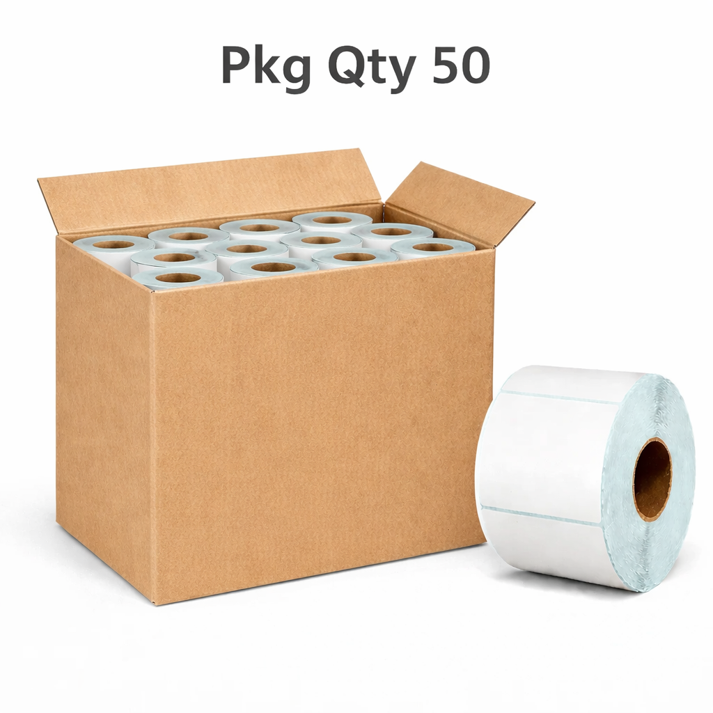 Thermal Transfer Labels, Paper with Glossy Finish, 2 Inches by 1 Inch ...